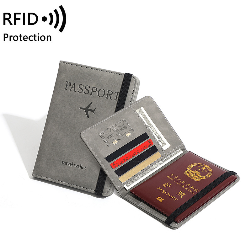 Passport Holder & Travel Wallet Organizer – PU Leather for Men & Women ...