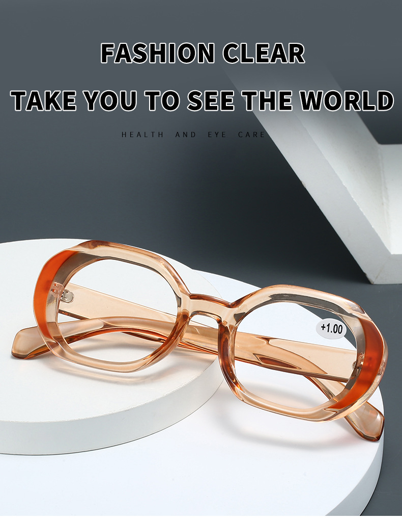Unique Irregular Polygonal Frame Glasses – Style by Saba