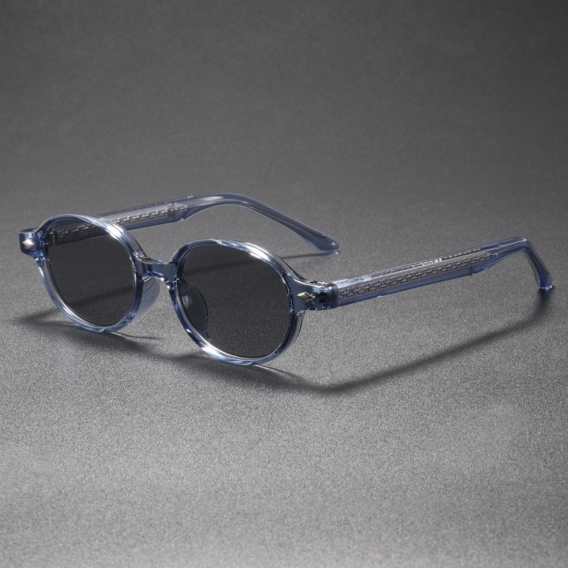 Retro Oval TR Frame Glasses – Unisex Streetwear Eyewear Regular ...