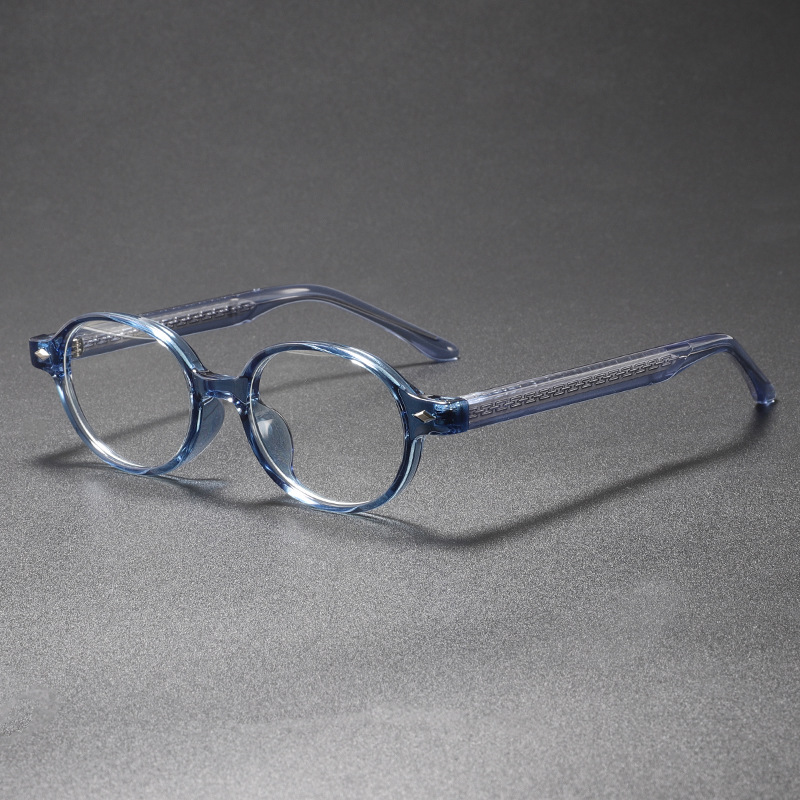 Retro Oval TR Frame Glasses – Unisex Streetwear Eyewear Regular ...